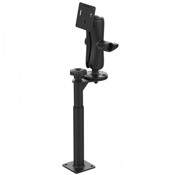 RAM Mount Tele-Pole with 8 and 9 inch Poles and 75mm VESA Mount